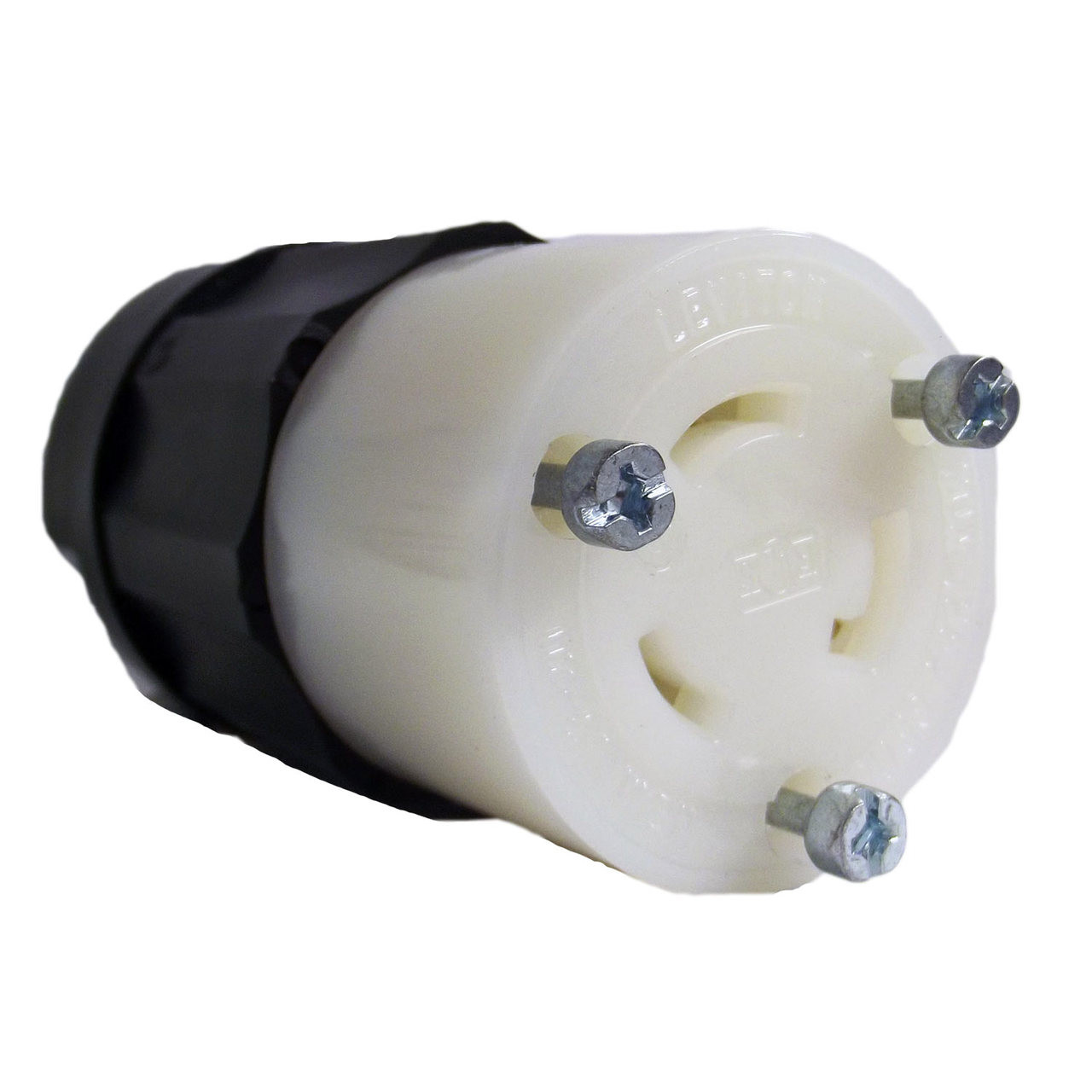 Leviton 2313 - 20 Amp 125 Volt 2 Pole Locking Connector
