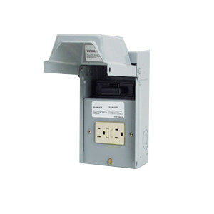 Midwest U065P010 - 60 Amp Single-Phase AC Disconnect Pullout w/15 Amp ...