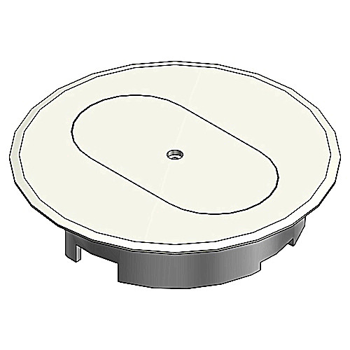 Carlon E97DSI - Floor Box Cover - Ivory Carlon E97DSI - Floor Box Cover - Ivory