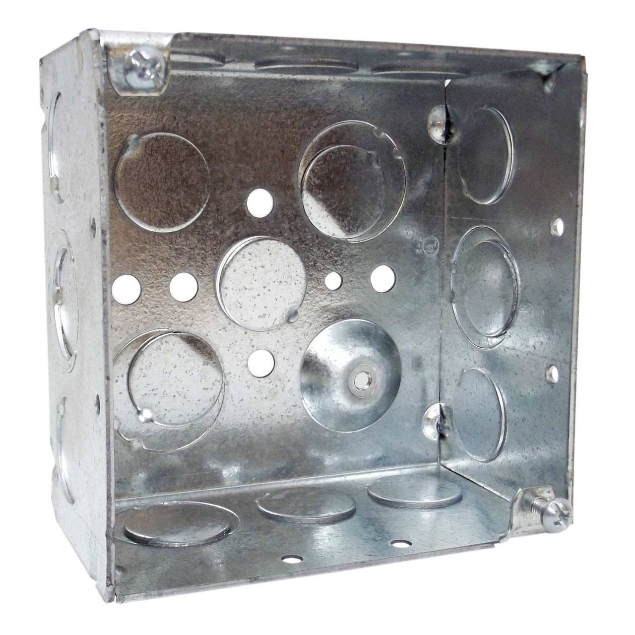 Crouse-Hinds TP403 - Welded Metallic 4" Square Box
