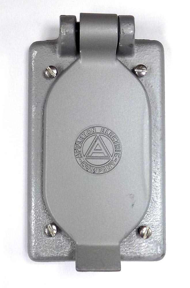 Appleton FSK-1VDR - FS 1 Gang Receptacle Flush Duplex