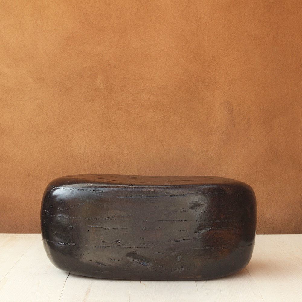 Pod Table - Handcrafted Margosa Wood with Organic Design