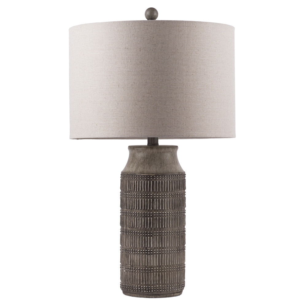 Melda Table Lamp - Modern Rustic Ceramic Table Lamp