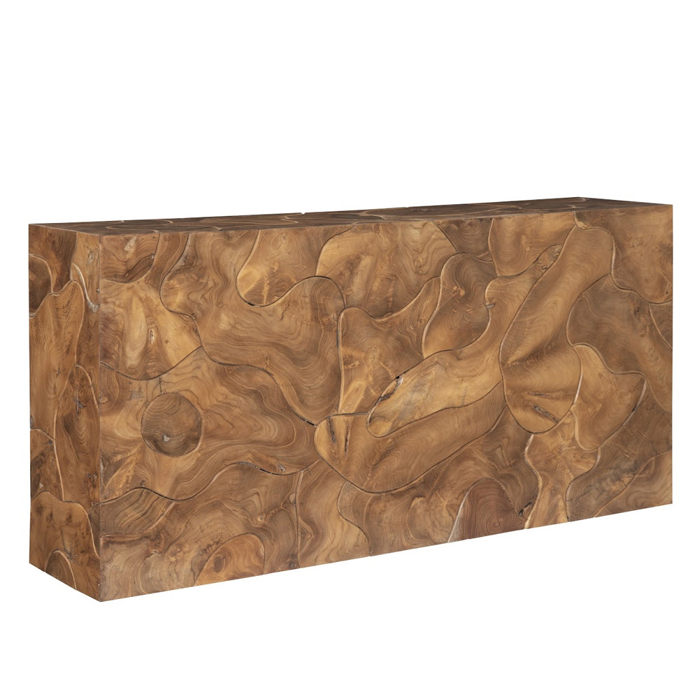 Thani Teak Console Table - Handcrafted Reclaimed Teak Wood Console