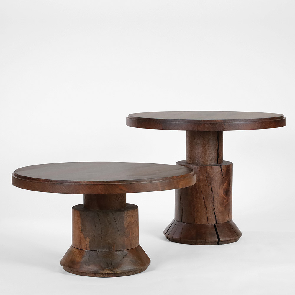 Modern Pedestal Cocktail Table | Pfeifer Studio