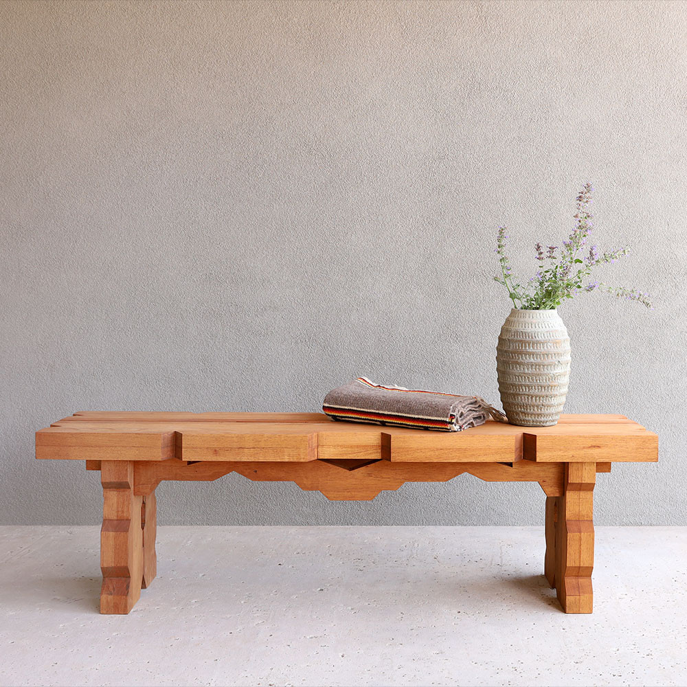 Alameda Bench - Handcrafted Southwest Bench
