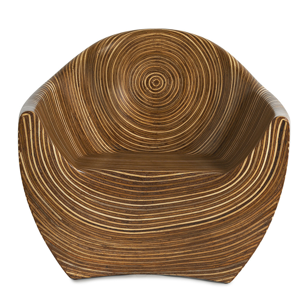 Showtime Royal Chair - Handcrafted Rattan Veneer Accent Chair | Pfeifer ...