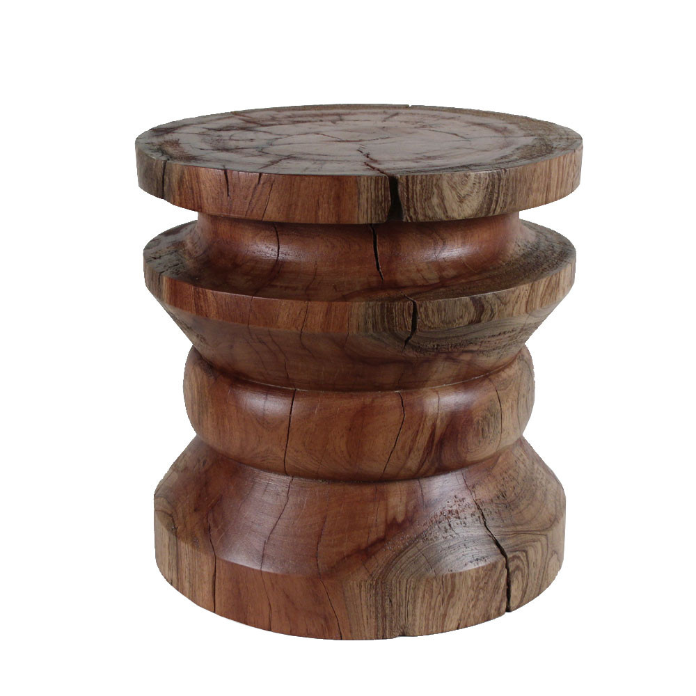 Dominguez Stool Table - Handcrafted Solid Wood Design