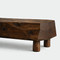 Faceted Wood Bench | Pfeifer Studio