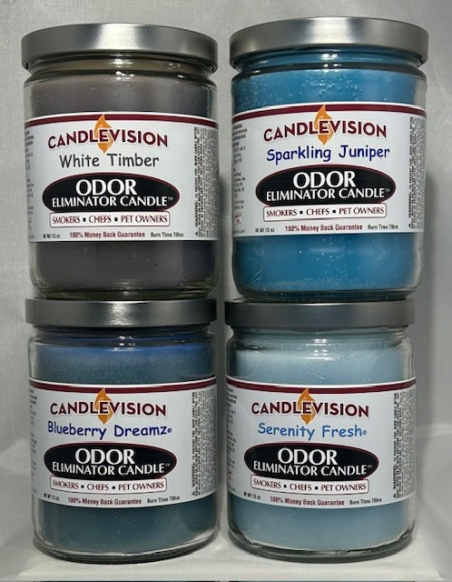 Assorted Case of Candles-OFF COLOR