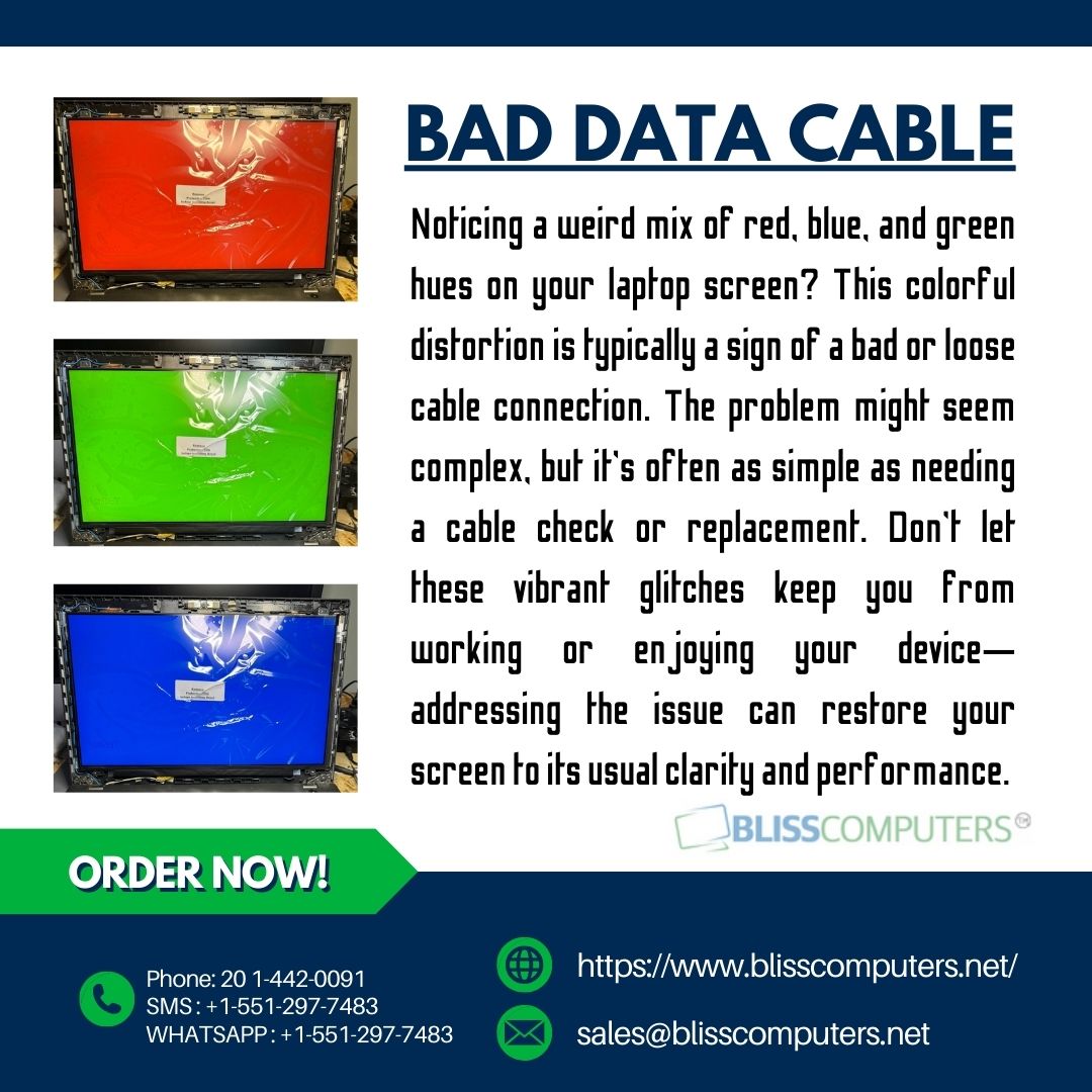 BAD DATA CABLE (#1542) - Bliss Computers
