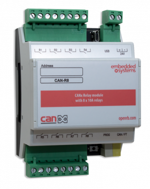 CANx 8 x 10A Relays - KNX Shop Online