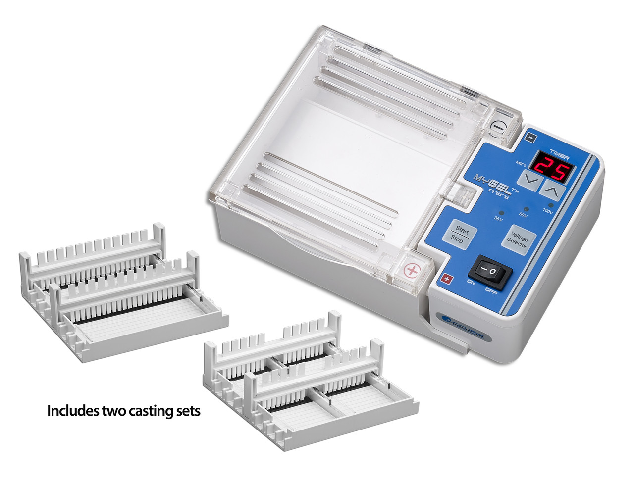 Accuris E1101 Electrophoresis myGel™ Mini DNA Gel System - Lab ...