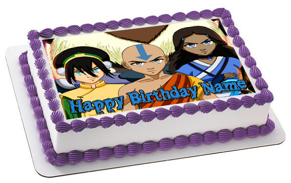 AVATAR Edible Birthday Cake Topper
