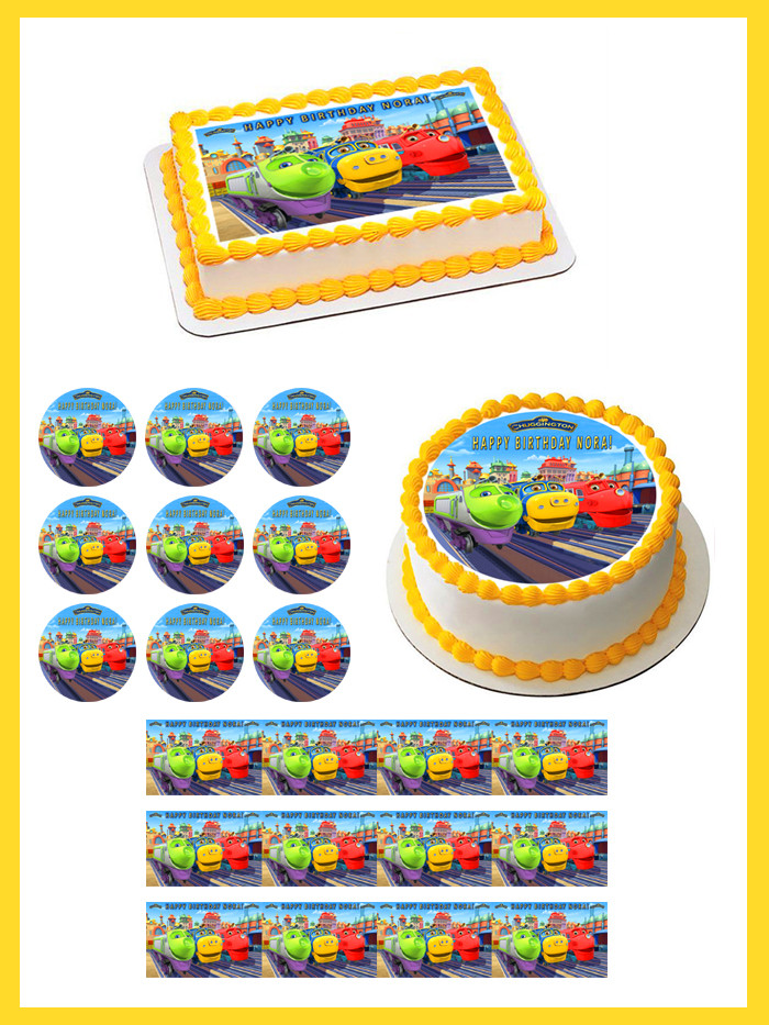 chuggington cake topper