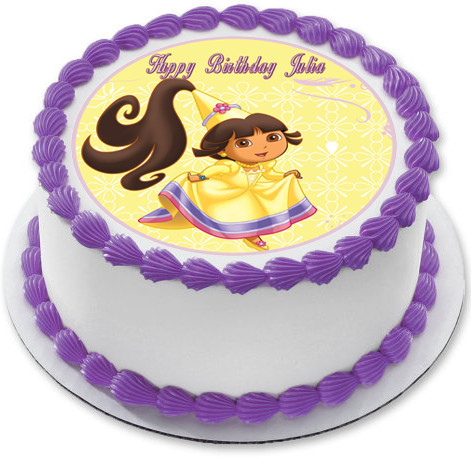 Dora Princess Cake