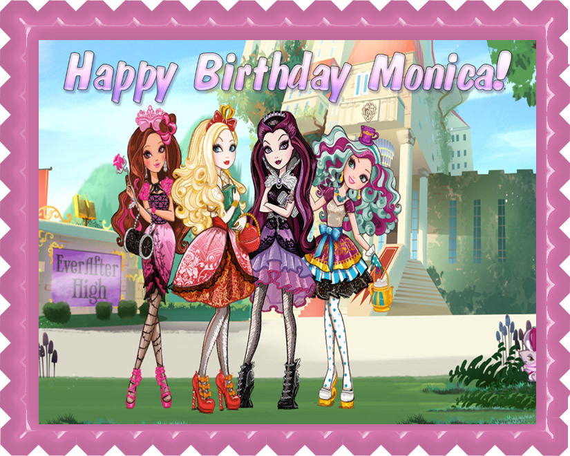 ever after high cake