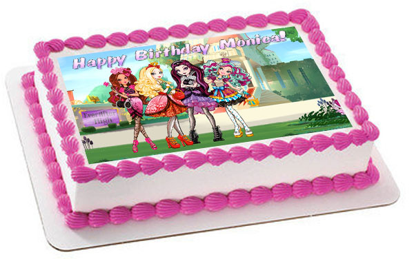ever after high cake