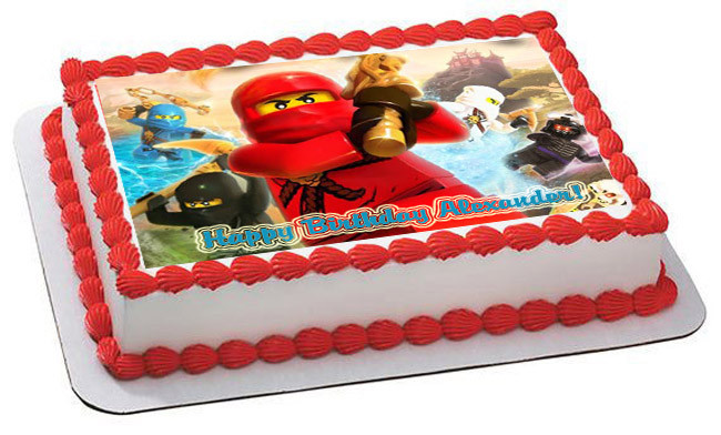 ninjago cake template