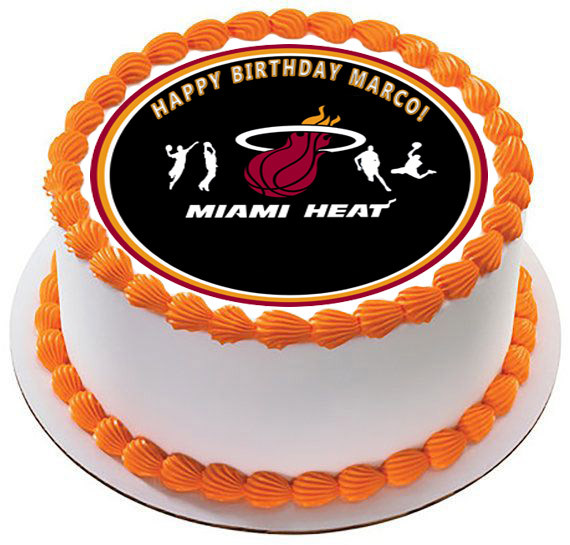 Miami Heat Cake