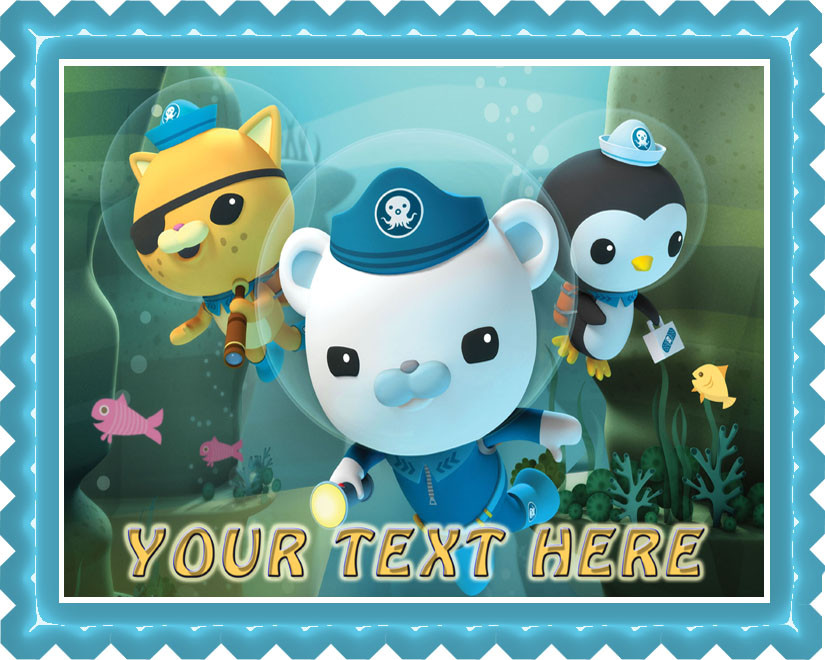 Octonauts - Edible Cake Topper
