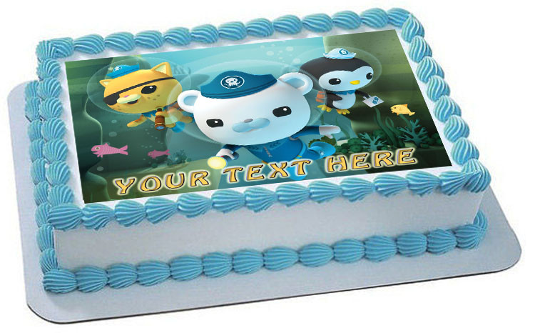 Octonauts Edible Cake Topper