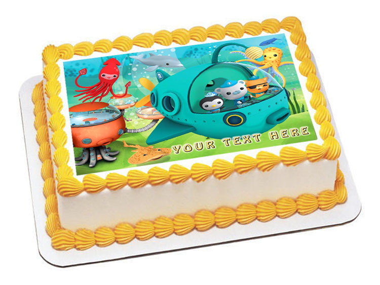 Octonauts Nr2 Edible Cake Topper