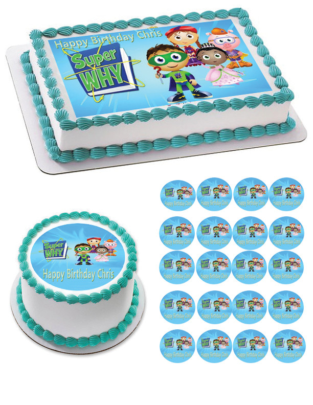 Super Why Cake