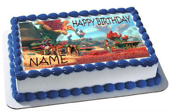 The Croods Edible Birthday Cake Topper