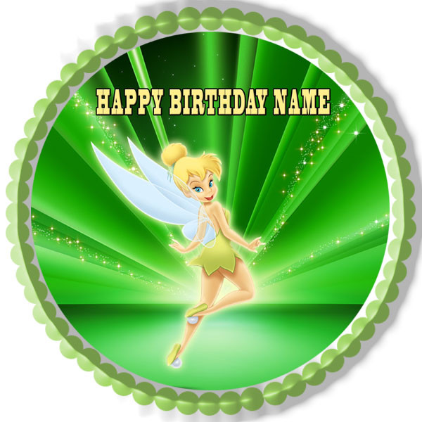tinkerbell cake topper printable