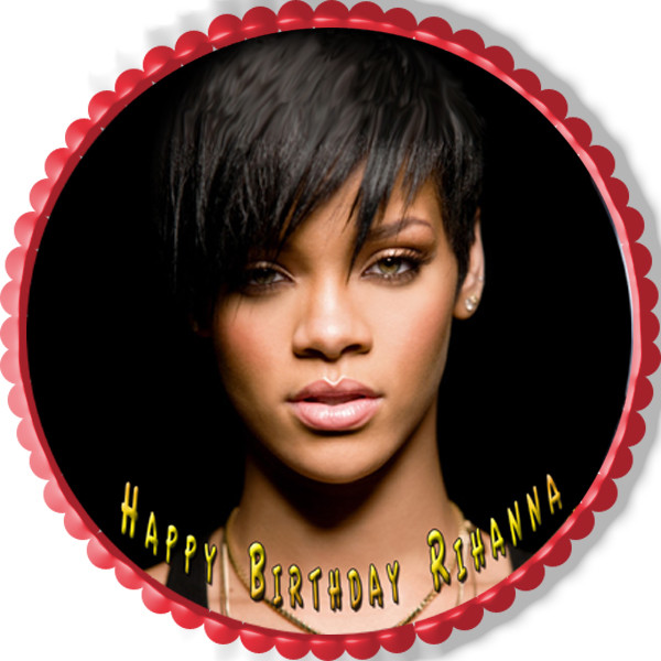Rihanna Birthday Cake