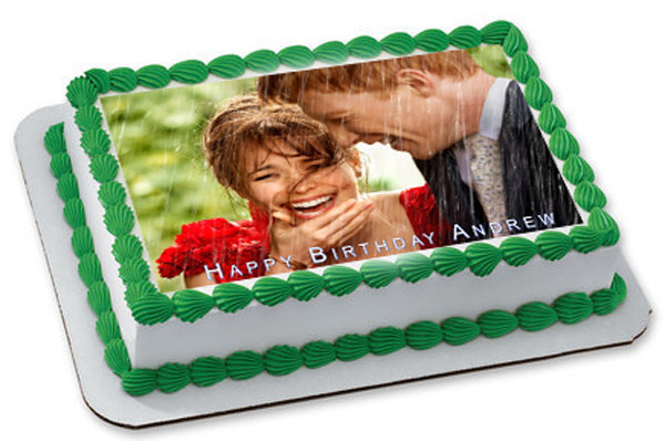 About Time Edible Birthday Cake Topper