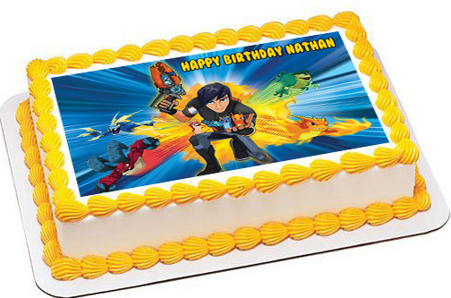 superworm cake topper