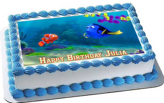 dory cake topper