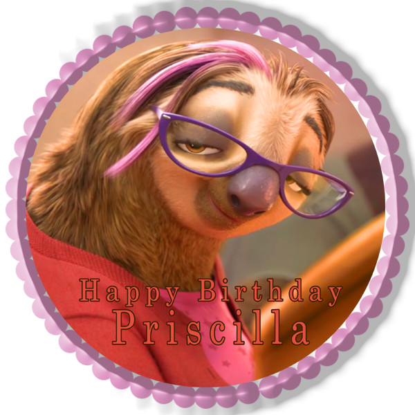 smiling sloth zootopia