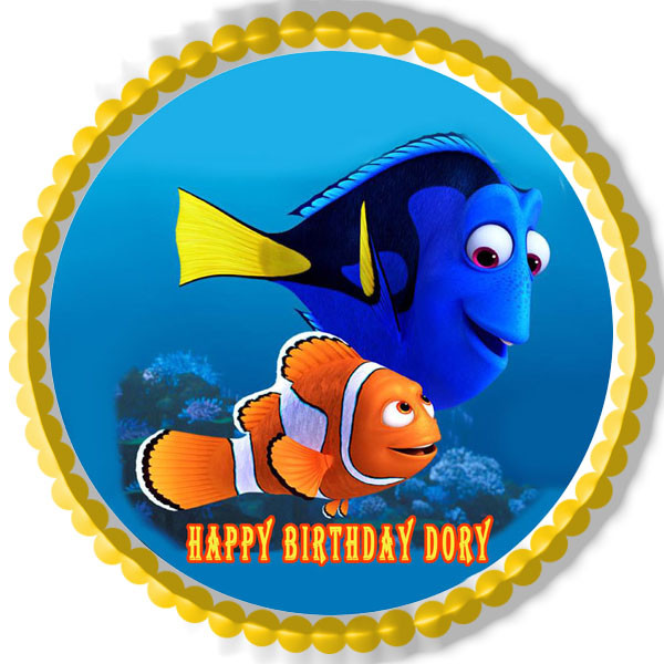 dory cake topper