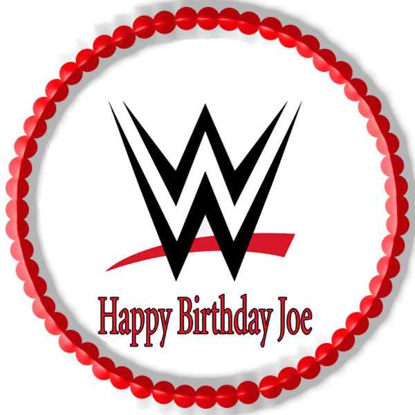 wwe cake topper