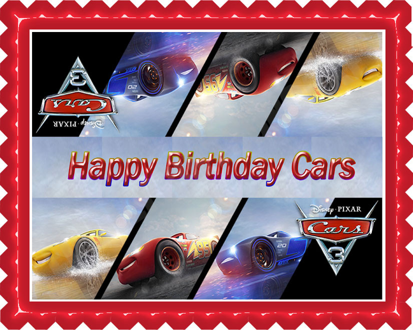 Cars 2 Cake Toppers