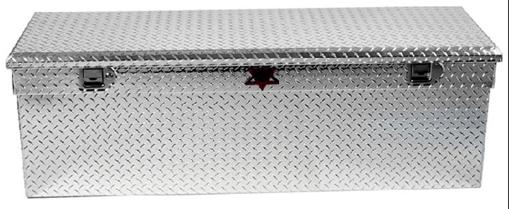 Tall Notched Back Diamond Plate Chest Toolboxes - WorkTrucksUSA