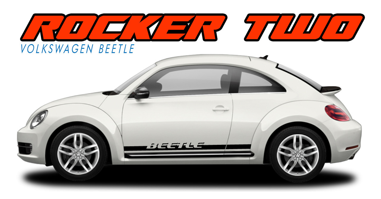 BEETLE ROCKER TWO | Volkswagen Beetle Stripes | VW Beetle Decals ...
