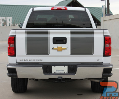 RALLY 1500 | Silverado Racing Stripes | Silverado Hood Decals | Graphics