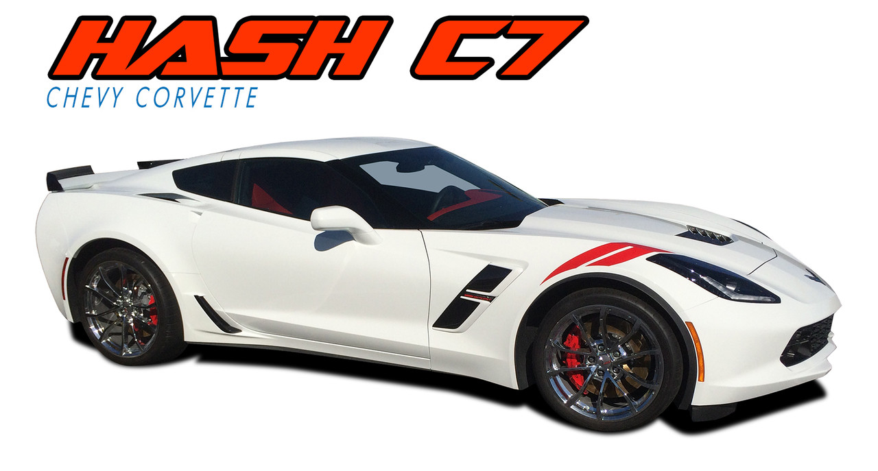 DOUBLE BAR | Corvette C7 Stripes | Corvette C7 Decals | Corvette C7 ...