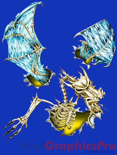 DRAGON BONES STORM : Premium Ultra High Resolution Vinyl Graphics by ...