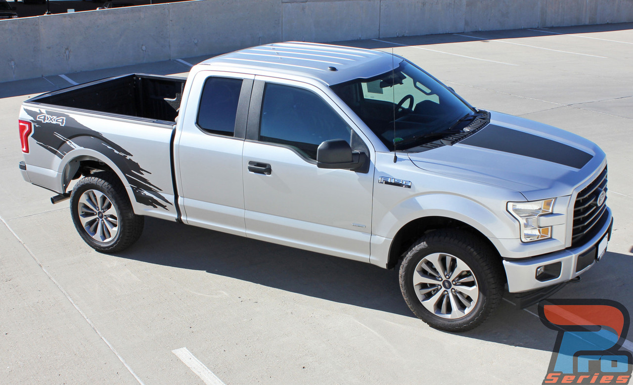 TORN | Ford F150 Stripes | F150 Bed Decals | F150 Truck Vinyl Graphics