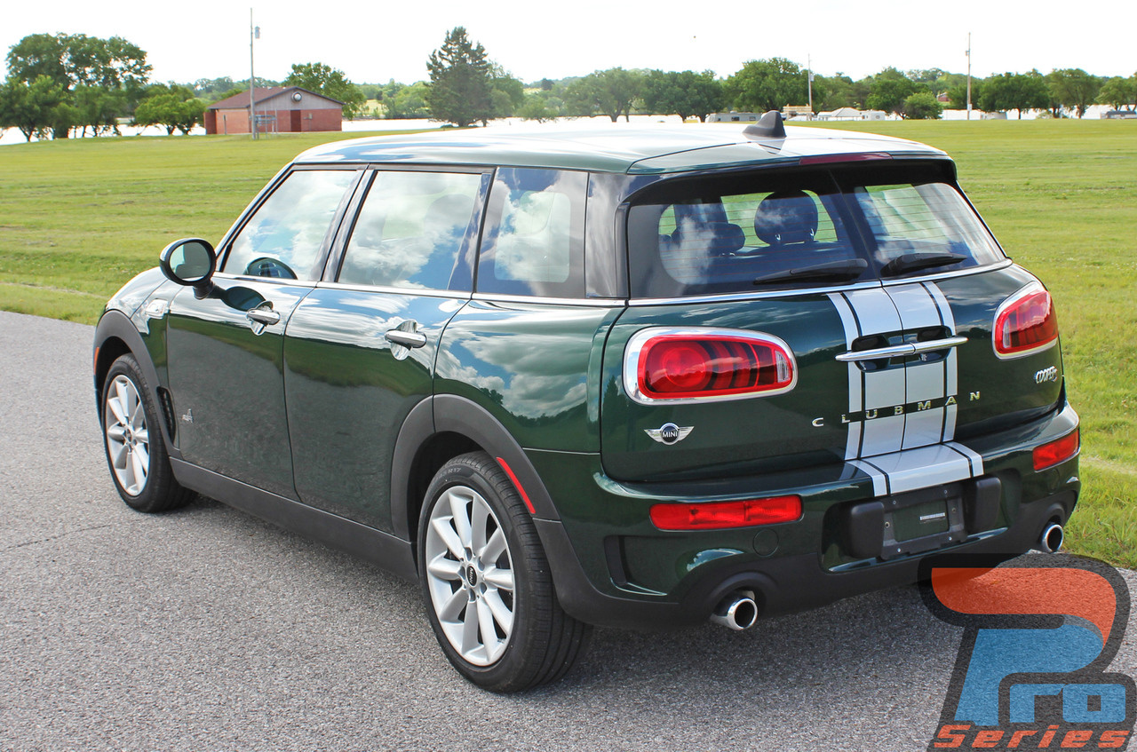 Mini Cooper Hood Stripes Vinyl Graphics Decals | S-TYPE RALLY 2016-2018