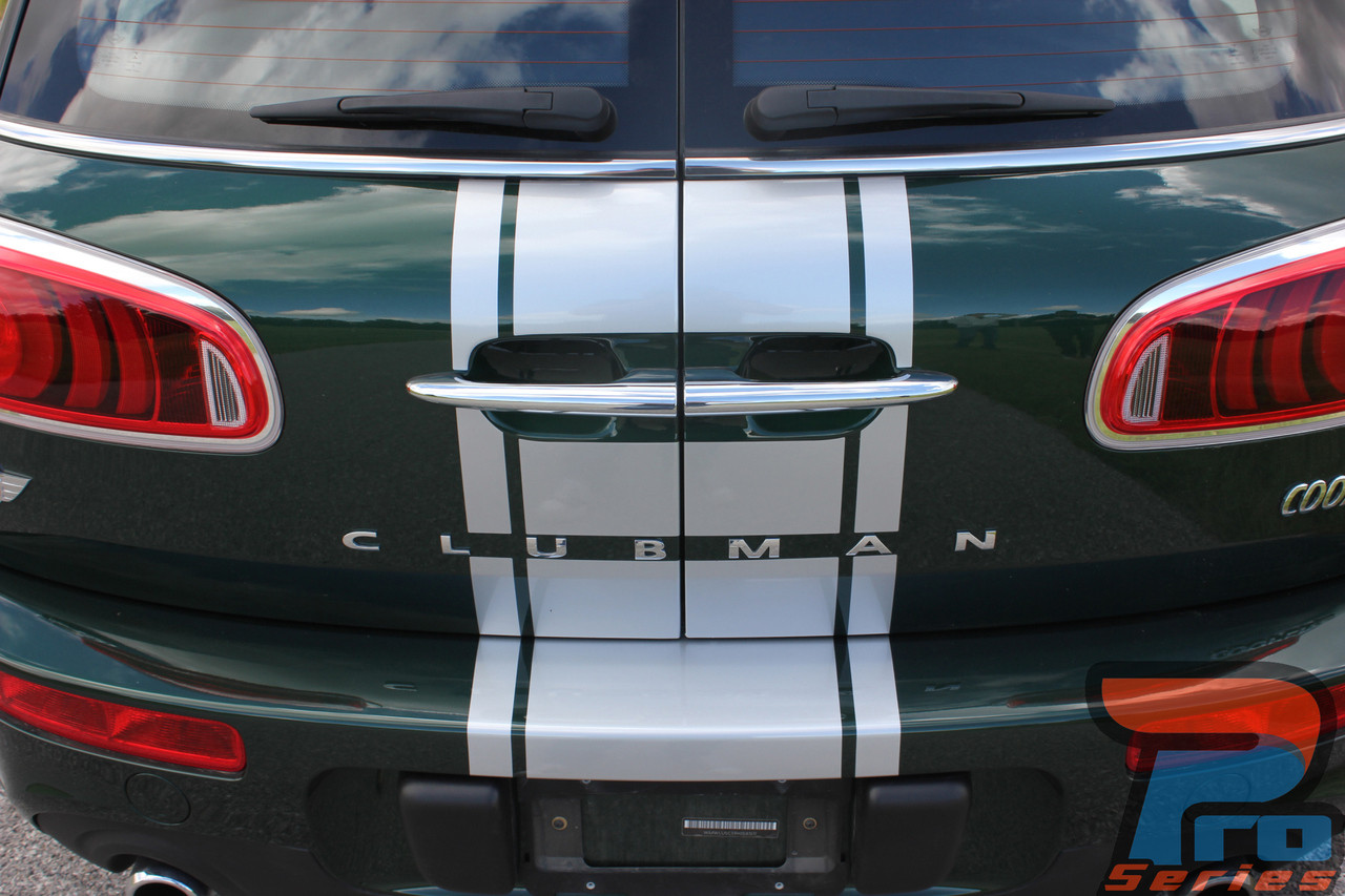 Mini Cooper Hood Stripes Vinyl Graphics Decals | S-TYPE RALLY 2016-2018