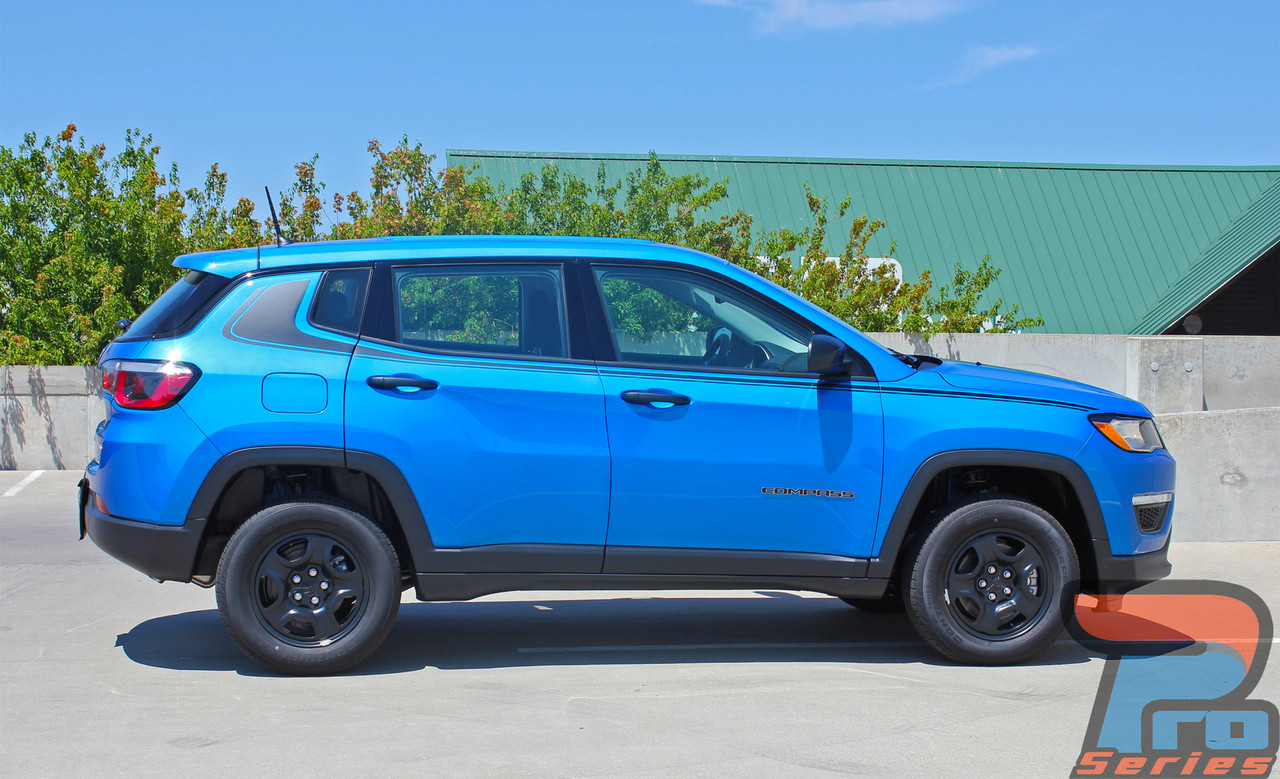 Jeep Compass Body Decals | Jeep Compass Body Stripes | ALTITUDE