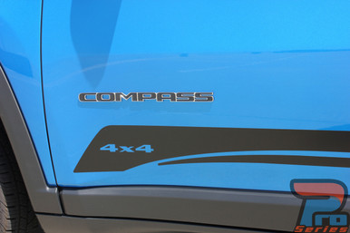 Jeep Compass Side Decals | Jeep Compass Side Stripes | COURSE