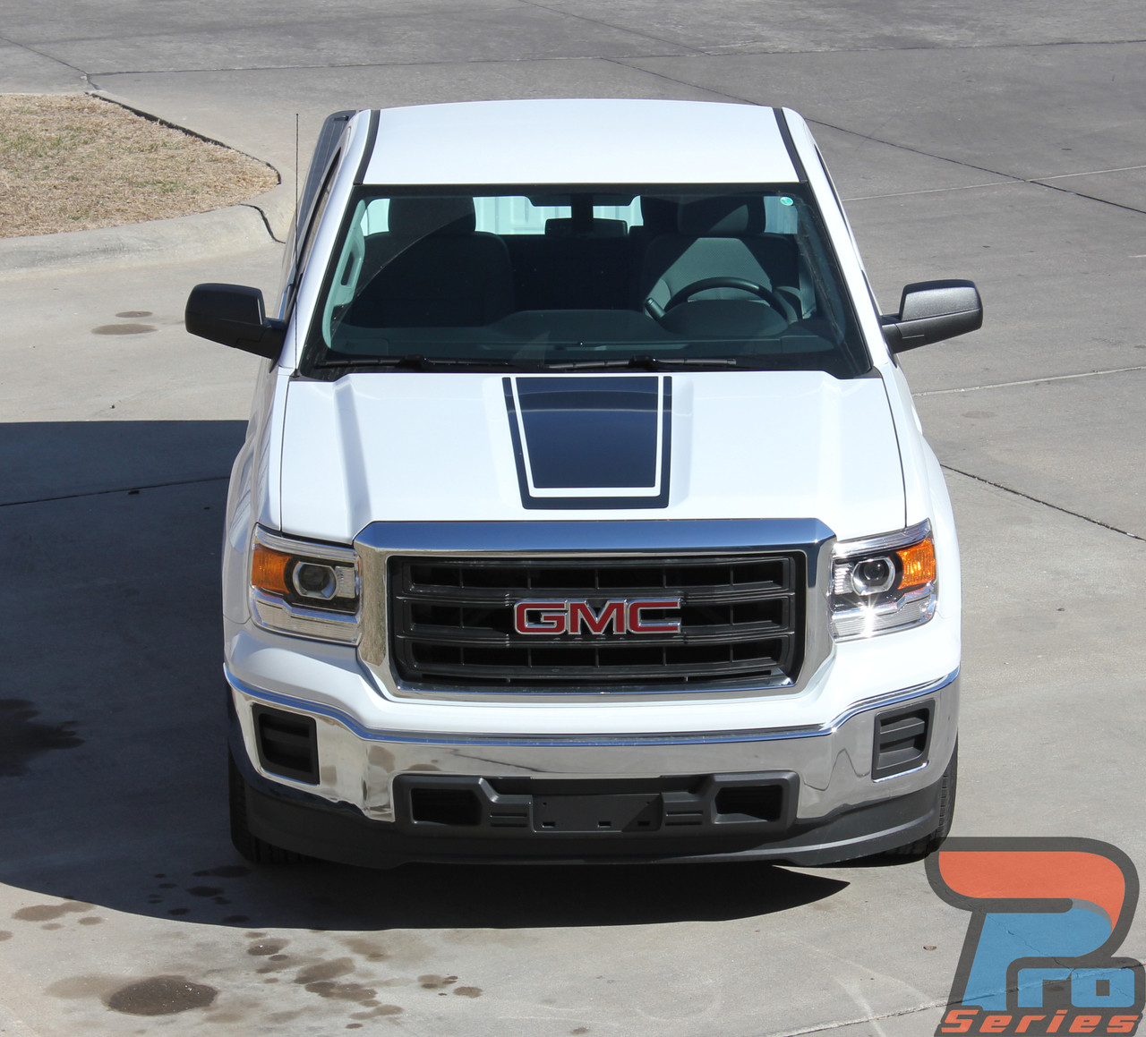 GMC Sierra Hood Decals MIDWAY 3M 2014 2015 2016 2017 2018