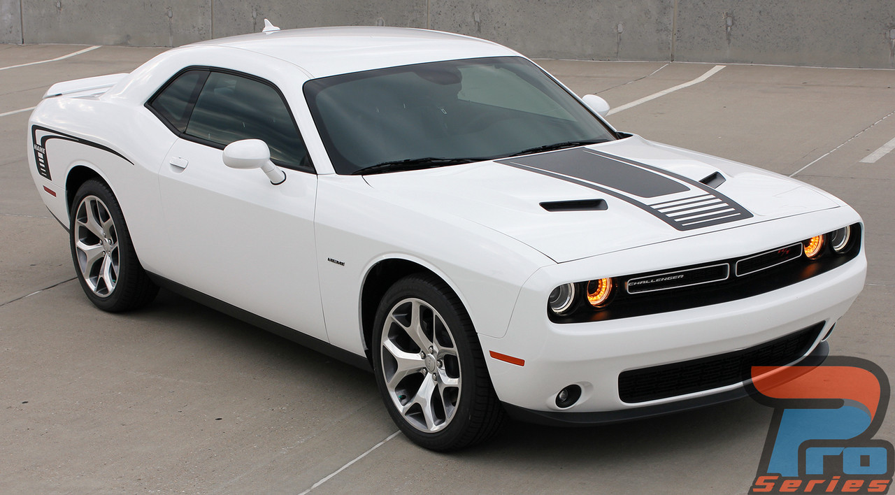 Dodge challenger custom hood store